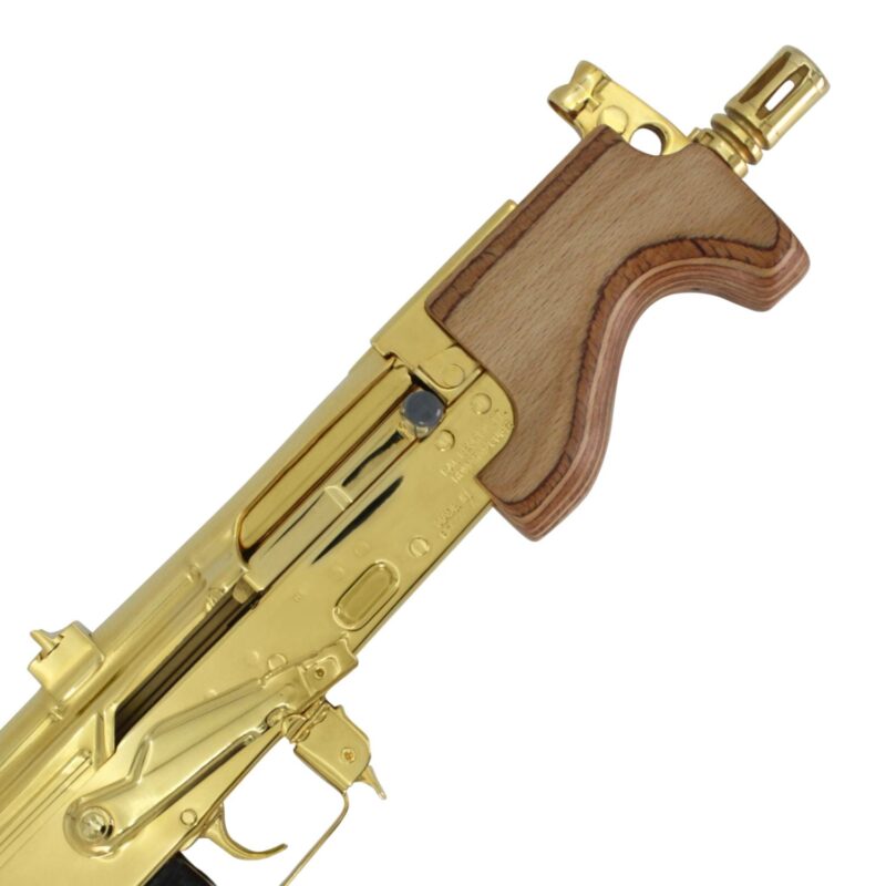 Century Arms Micro Draco, 7.62 x 39mm, 24k Gold Plated w 24K Gold Drum ...